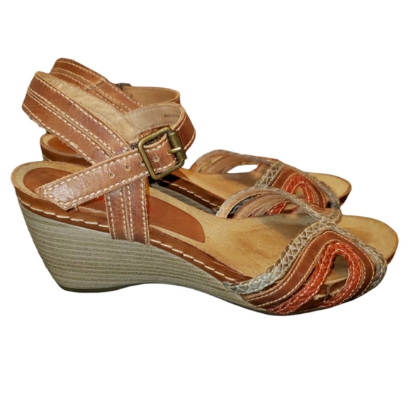 PIKOLINOS | Shoes | Pikolinos Leather Wedge Sandal | Poshmark